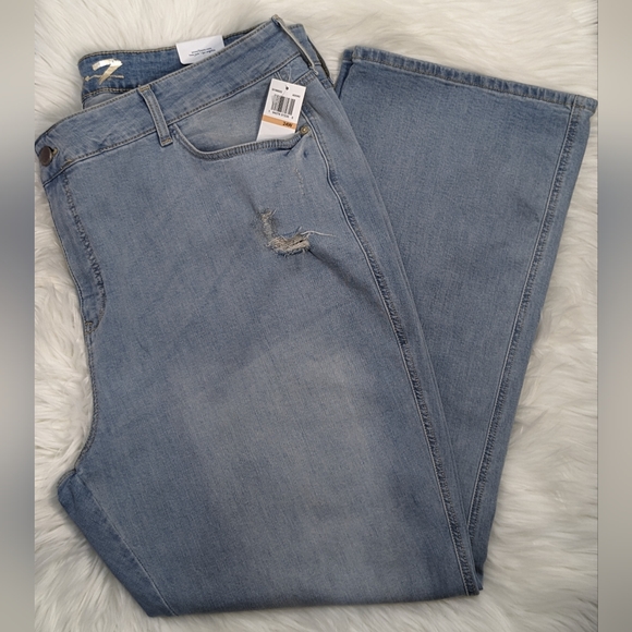 Seven7 | Jeans | Seven7 The Bombshell High Rise Bootcut Jeans Size 24w ...